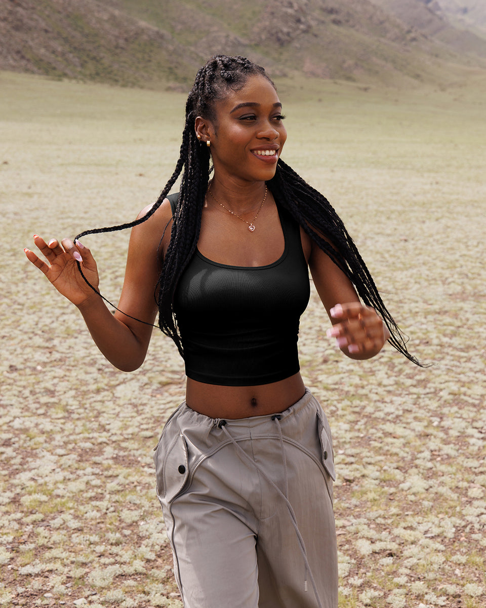 Sleeveless Square Neck Shirts – OQQ